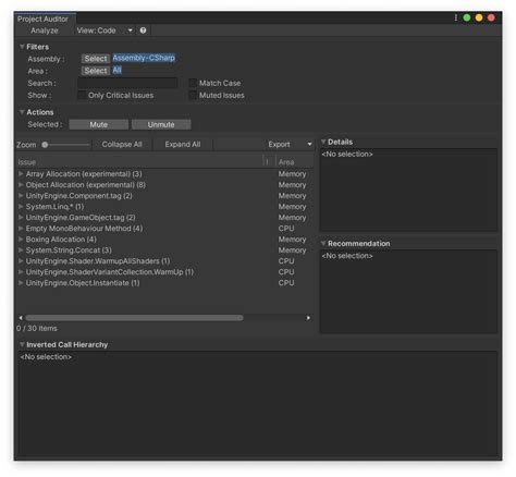 Image result for Project Auditor Unity