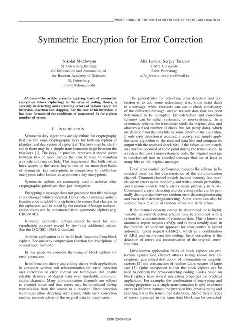 Image result for Error Correction Code vs Encryption