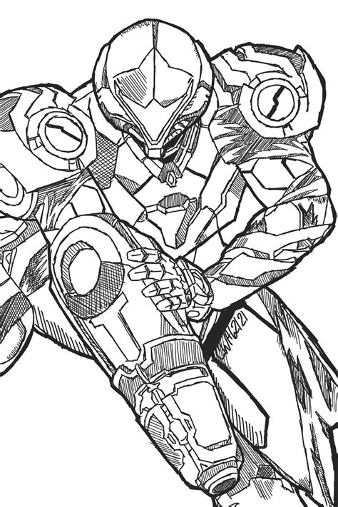Image result for How to Draw Samus Easy
