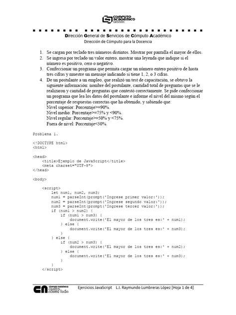Image result for Programacion JavaScript Ejercicios