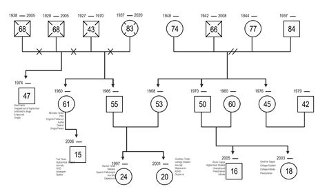 Image result for Three-Generation Genogram