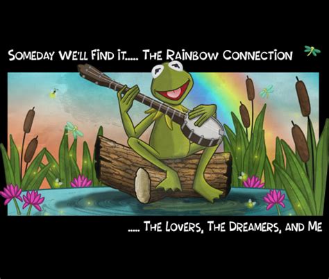 Image result for Kermit Swamp Rainbow Connection