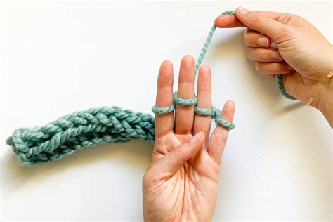 Image result for Finger Knitting Patterns