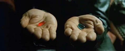 The Symbolizm Of The Matrix Pill Scene - Which Pill Would You Take?