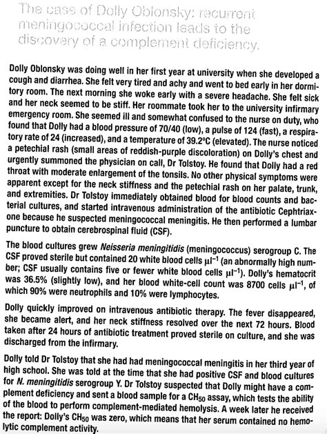 Image result for C8 Complement Deficiency