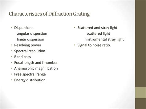 Image result for Diffraction Grating Experiments