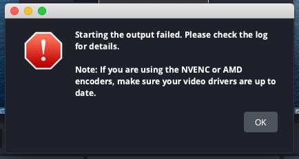 Image result for OBS Encoder Error While Recording