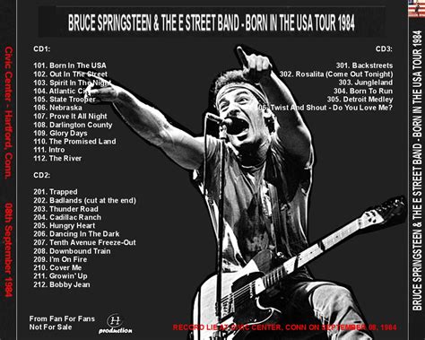 Image result for Bruce Springsteen Bootleg Concerts