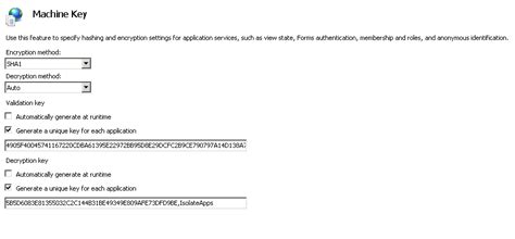 Image result for IIS Machine Keys Explained