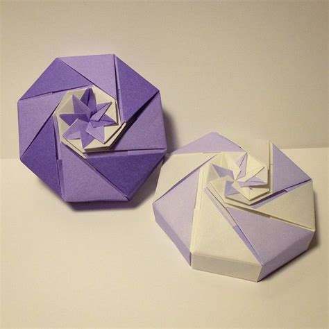 Image result for Origami Box Octagonal
