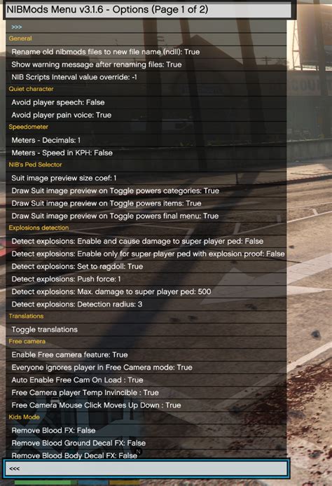 Image result for How to Open NIB Mod Menu