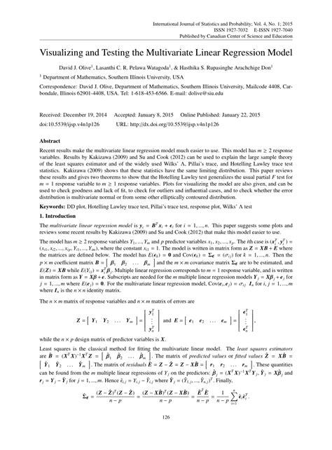 Image result for Testing Multivariate Regression