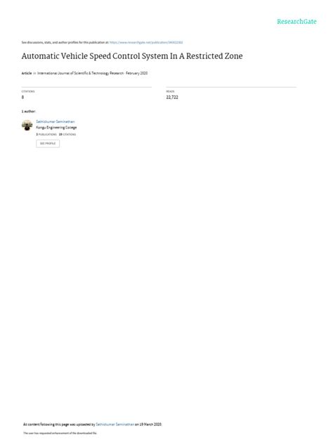 Image result for Automatic Vehicle Speed Control System