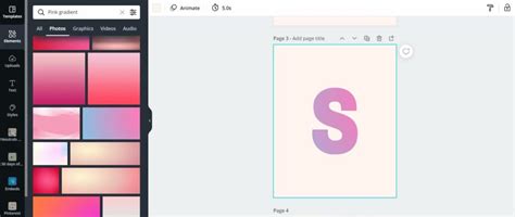 How to create a Gradient Logo in Canva - My Social Boutique