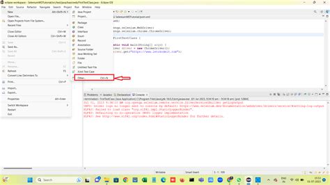 Image result for Eclipse Java Selenium Example