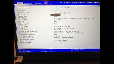 Image result for Alienware R11 Bios