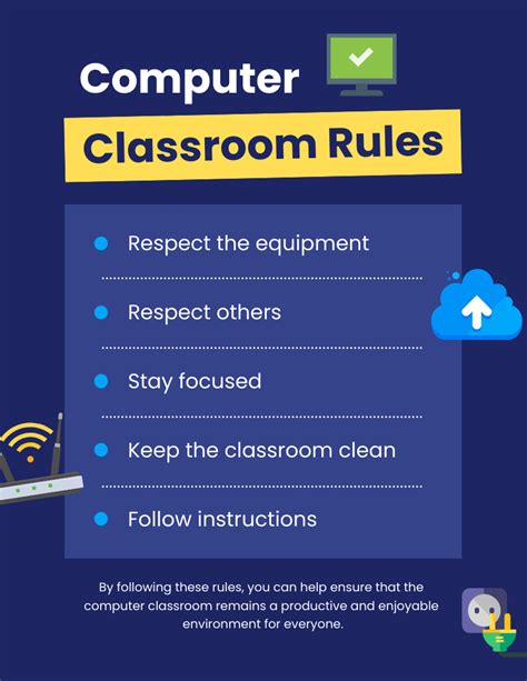 Image result for Classroom Computer Rules
