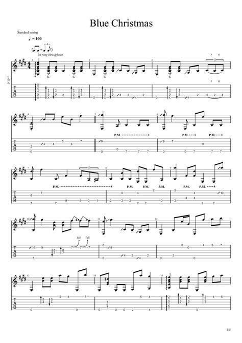 Image result for Blue Christmas Guitar Tutorial