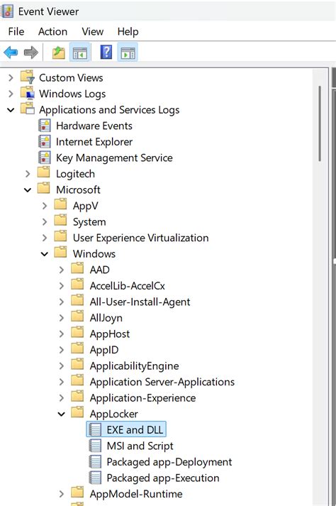 Image result for AppLocker Event Viewer