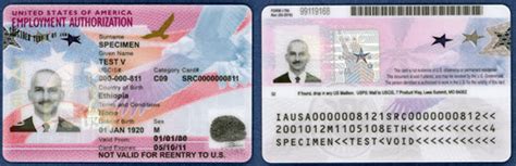 Image result for Work Permit Card Front and Back