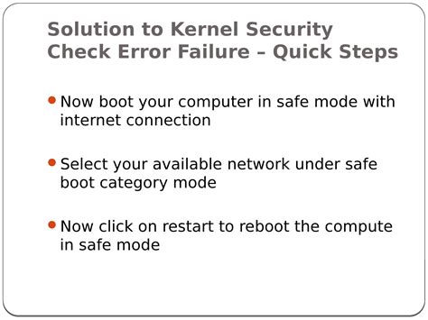 Image result for Kernel Error Text