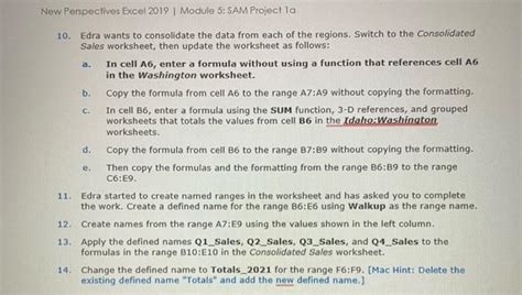 Image result for Excel Module 5 Sam Textbook Project