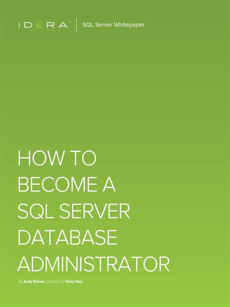 Image result for SQL DBA Tutorial PDF