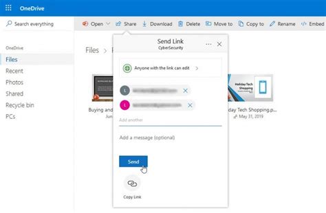 Image result for How to Share a File Using One Drive