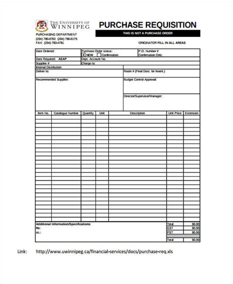 Image result for Standard Requisition Form