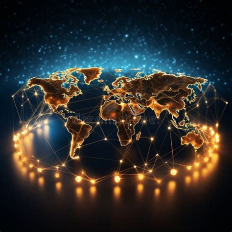 Image result for Global Network Map Background