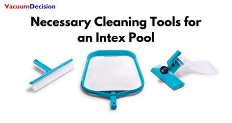 Image result for How to Vacuum Intex Pool
