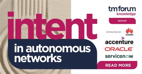 Image result for TM Forum Intent Driven API