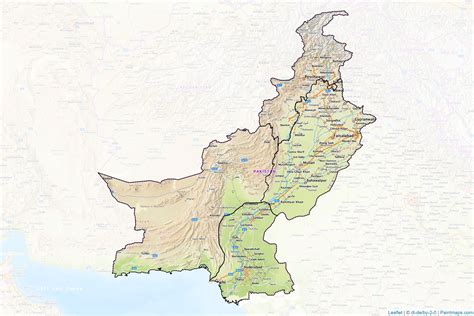 Image result for Map Making of Pakistanfor CSS PMS