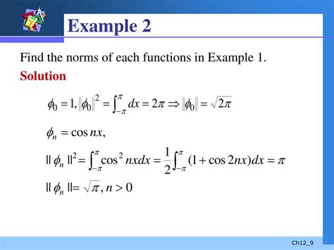 Image result for Orthogonal Functions Examples