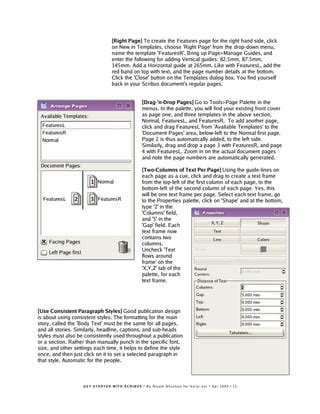 Image result for How to Use Scribus Tutorial