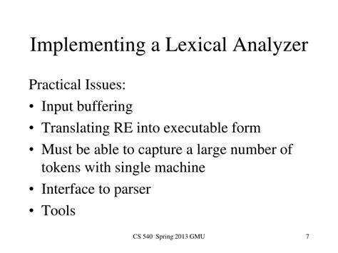 Image result for Lexical Analysis Example