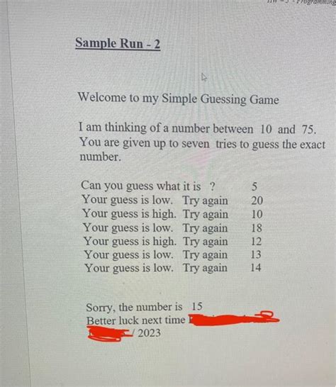 Image result for Guessing Game Computer vs Player Python Code