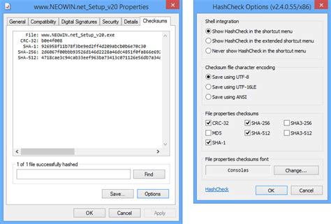 Image result for Windows Hash Check App