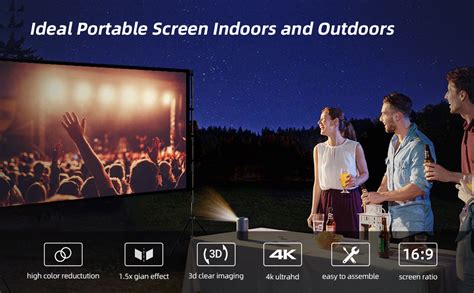 Image result for Portable Projector Screen