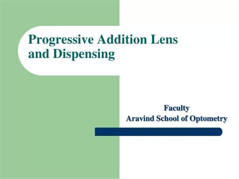 Image result for Progressive Addition Lens