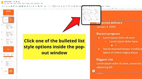 Image result for How to Add Bullets in Google Slides
