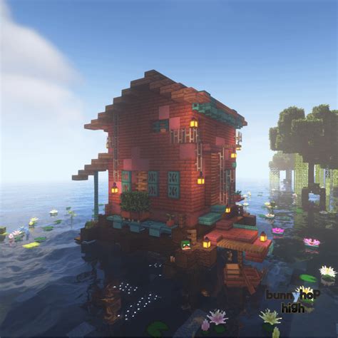 Image result for Minecraft Swamp House Design