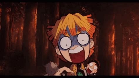 Image result for Zenitsu Angry