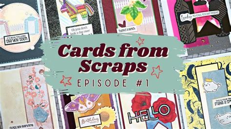 Image result for Card Making Using Scraps