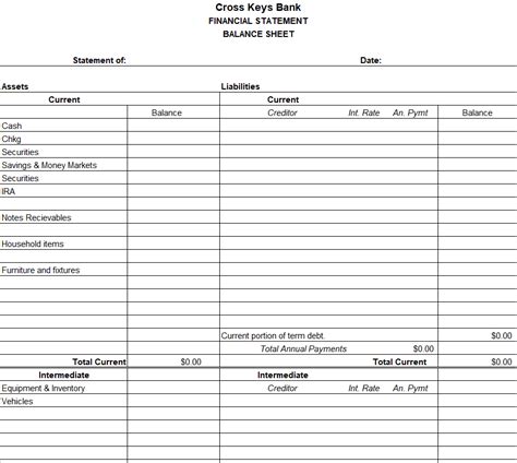 Download 10 BEST Financial Statement Excel Templates