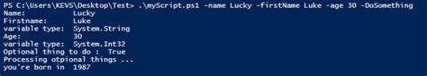 Image result for Create a PowerShell Script with Arguments