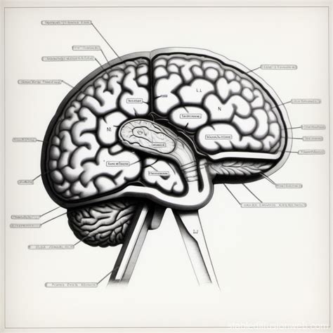 Labeled Brain Cross Section Sketch | Stable Diffusion Online - My Share