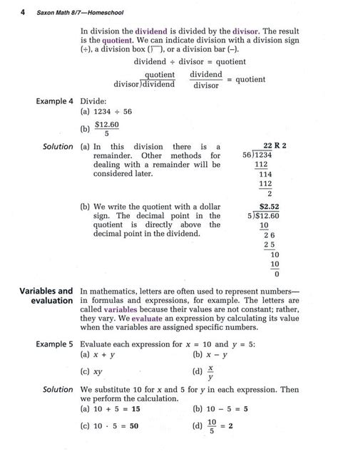 Image result for Saxon Math 5 Lesson 87 Answer Key