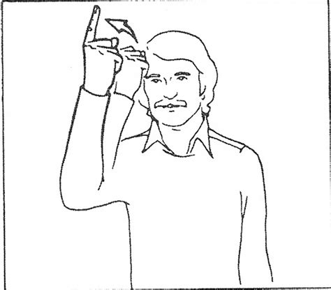 Image result for Sign Language Coloring Pages