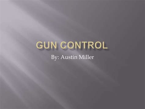 Image result for Gun Control PowerPoint Template